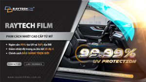 NHỮNG LỢI ÍCH CỦA PHIM DÁN KÍNH MỘT CHIỀU Ô TÔ - Raytech
